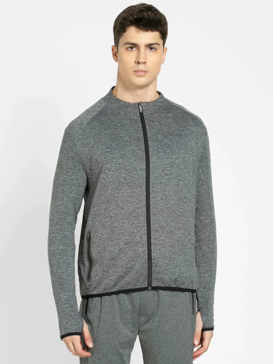 JOCKEY Men's Soft Touch Microfiber Elastane Stretch Thumbhole Jacket ...